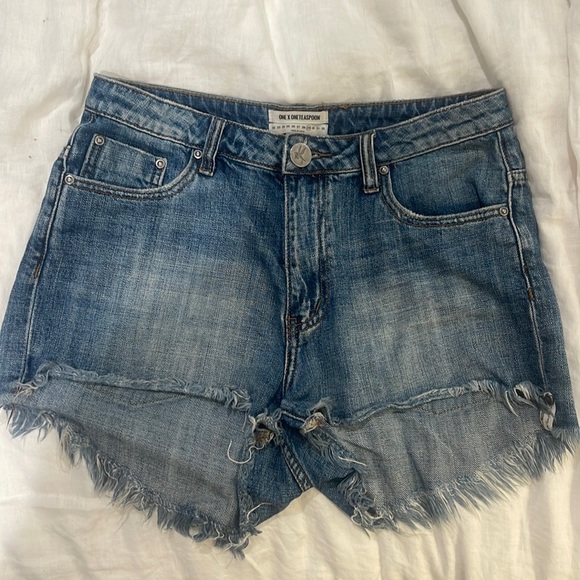 One Teaspoon | Shorts | One Teaspoon Denim Jean Shorts 29 | Poshmark